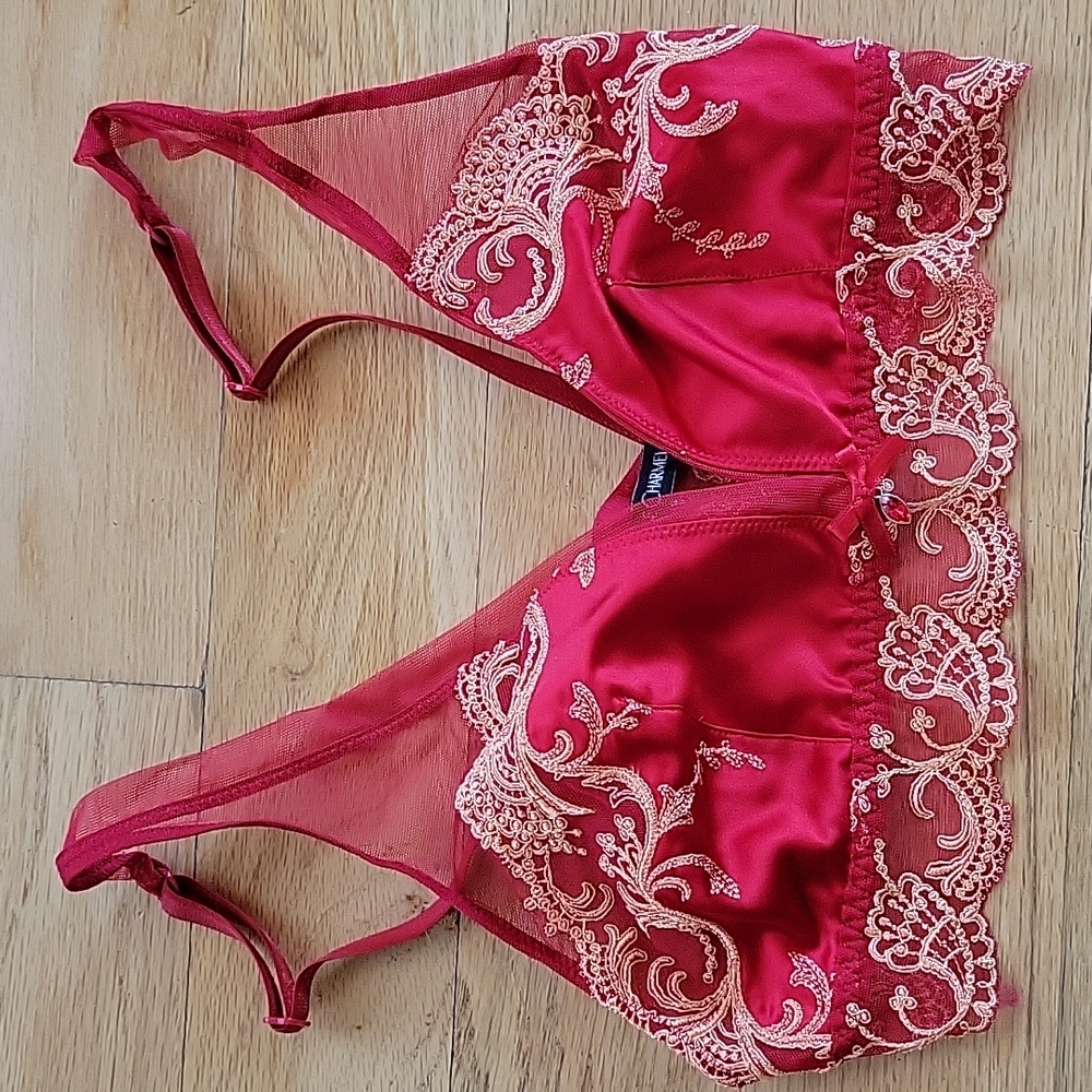 Lise Charmel Swarovski Crystal Bra, Nwot - Gem